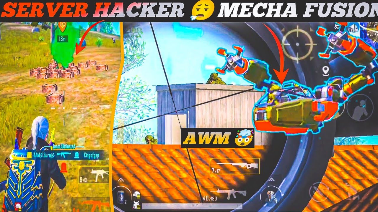 Server Hacker 😮‍💨 Mecha Fusion | Best Loot AWM 🥵 Gameplay - YouTube