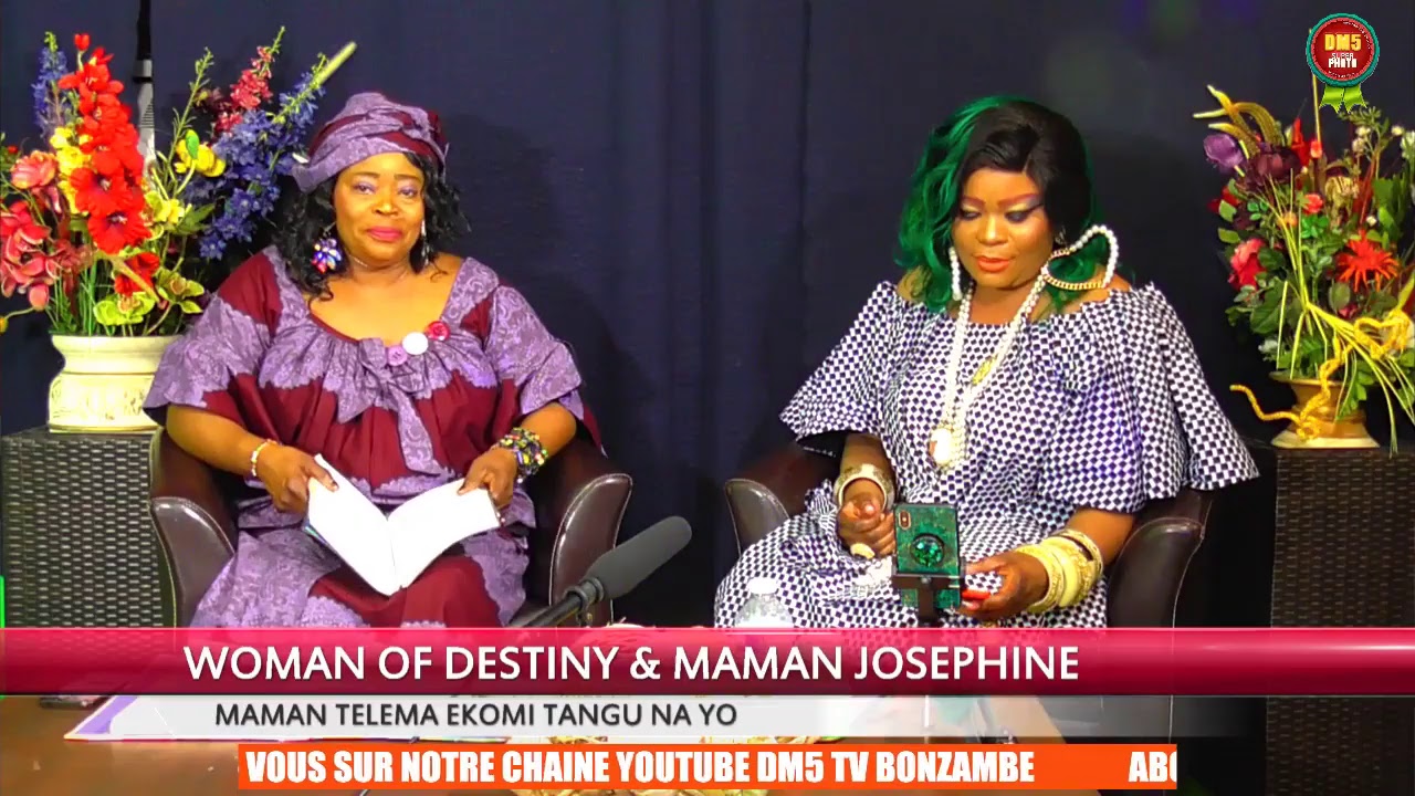 MAMAN TELEMA EKOMI TANGU NA YO WOMAN OF DESTINY & MAMAN JOSEPHINE - YouTube