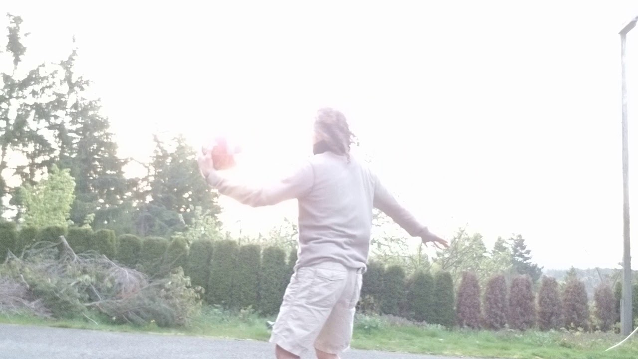 Hoverboard basketball practice - YouTube