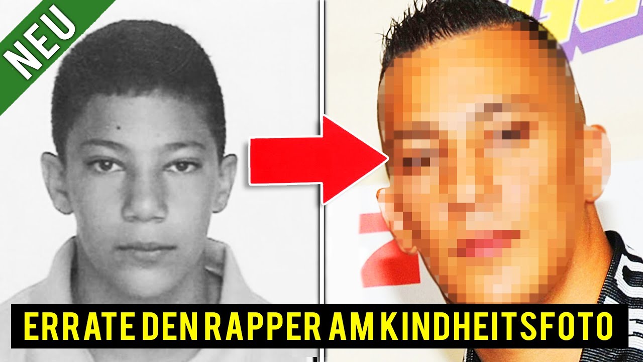 ERKENNE DIE RAPPER AN KINDERFOTOS 🤯 [DEUTSCHRAP-EDITION] - YouTube