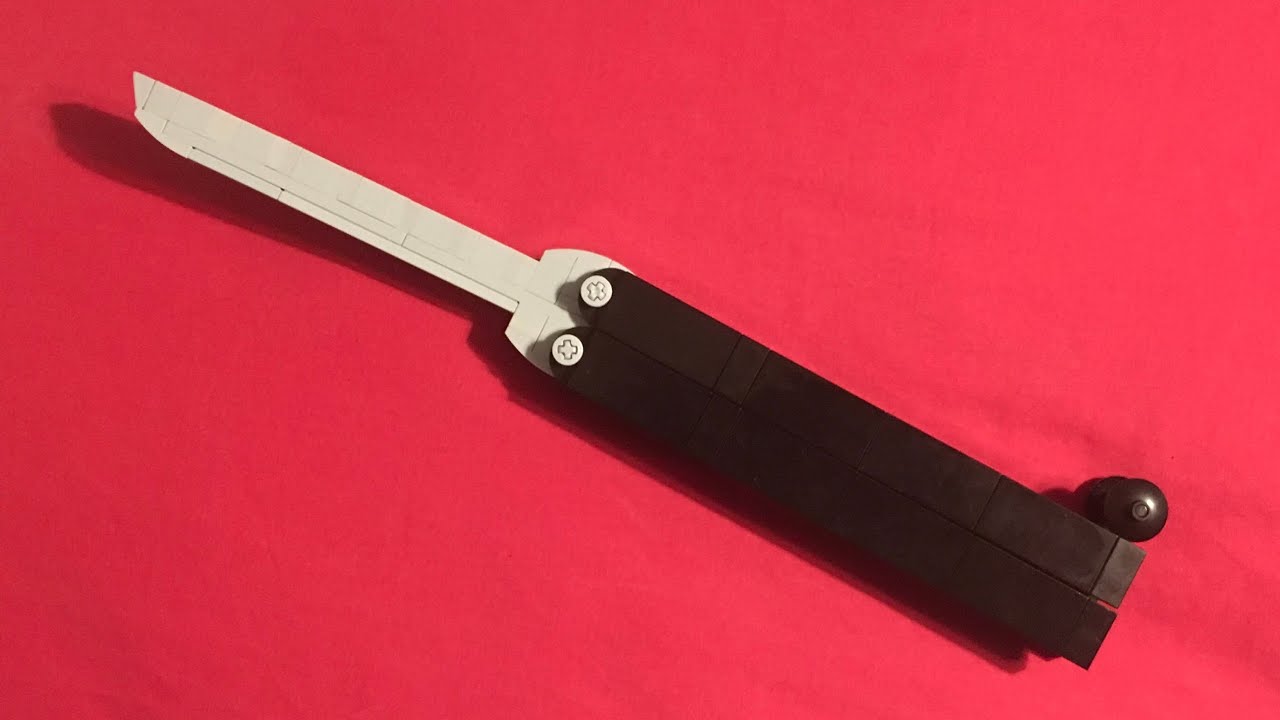 LEGO Butterfly Knife YouTube lego-butterfly-knife-youtube