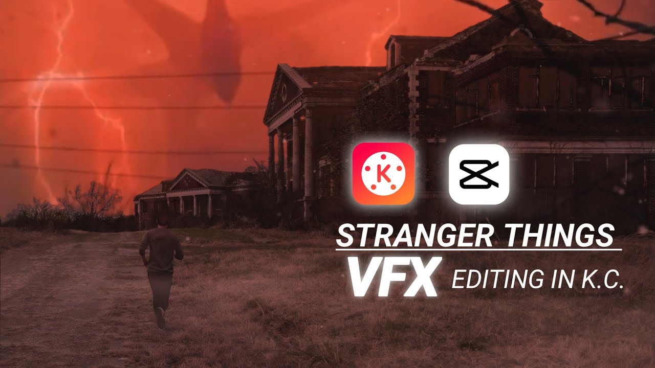 Stranger Things VFX Video Editing in kinemaster || CapCut Tutorial ...