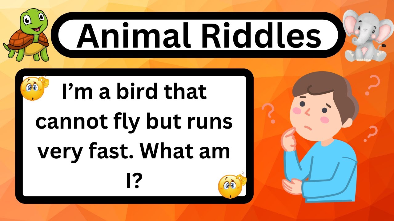 ABSOLUTE BEST Animal Riddles to Test Your Brain Power - YouTube