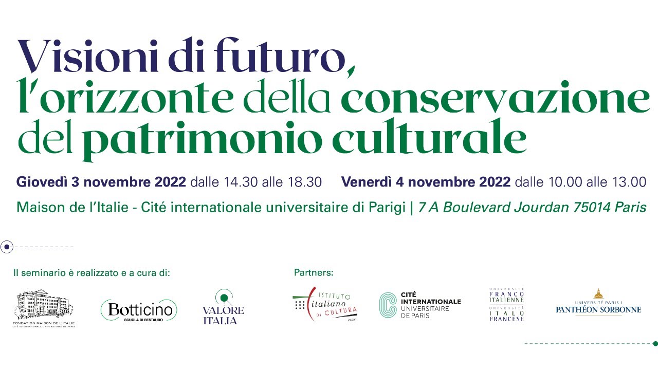 [3 NOV] Visioni di futuro, l'orizzonte della conservazione del ...