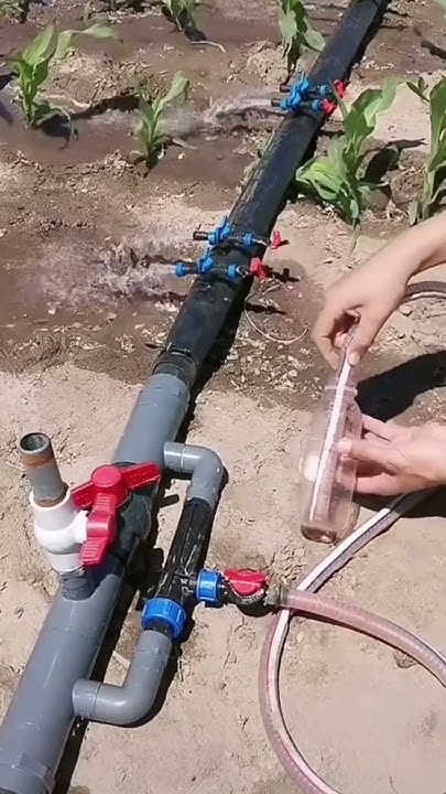 Drip irrigation venturi injector | How a venturi injector works | Fertilize with venturi ...
