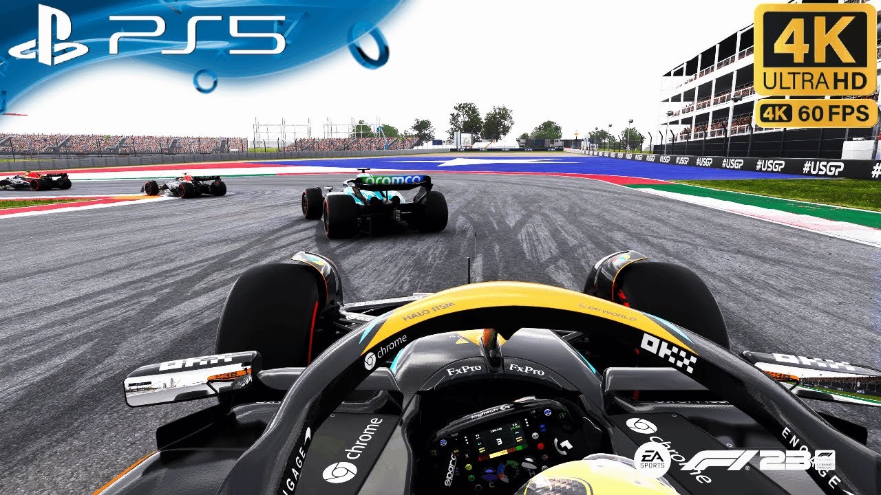 (PS5) F1 2023: INSANE Lifelike Camera Angles on PS5 [4K 60FPS] - YouTube