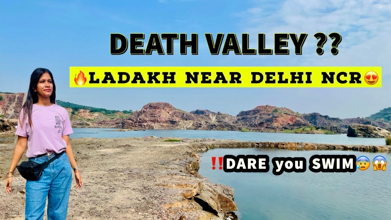 MINI LADAKH near DELHI 😲 PANGONG Lake ?? One day trip - 1.5 hours ...