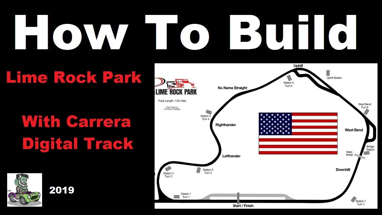 How To Build The Lime Rock Park International Speedway In Four Lanes ...