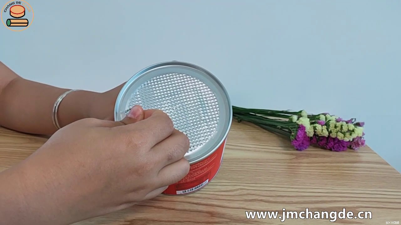 Food grade easy peel off lid paper tube for potao chips packaging - YouTube