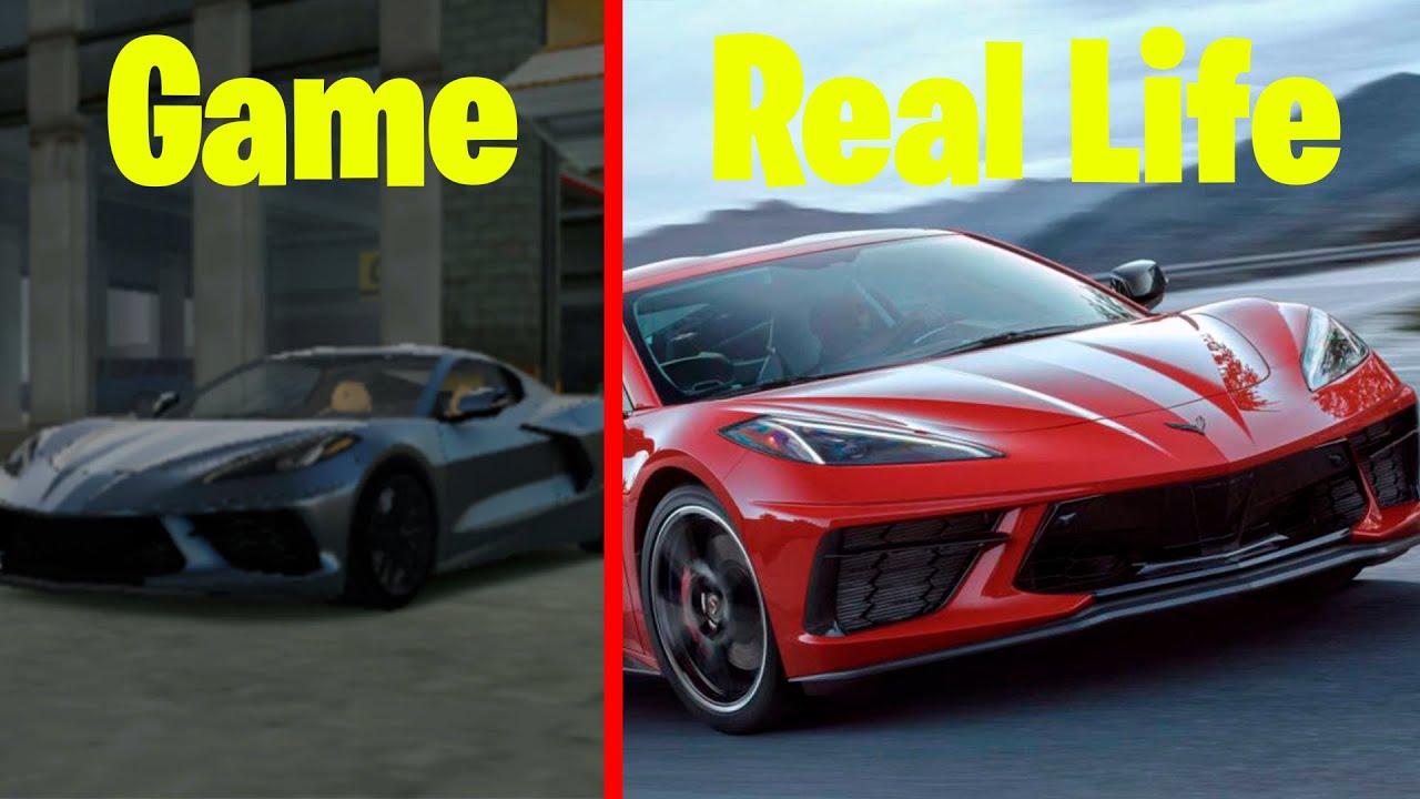Extreme Car Driving Simulator Engine Sound Car - Game VS Real Life #1 ...