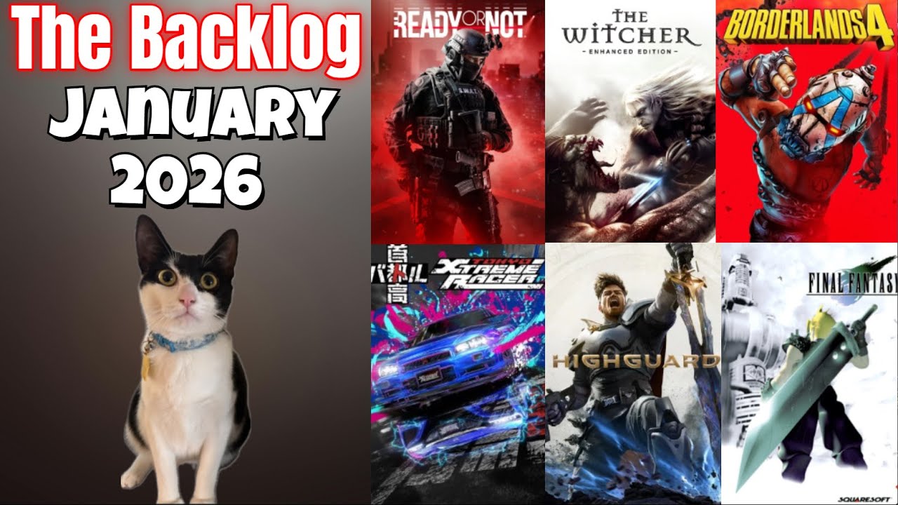 The Backlog: Games I Beat/Played In January 2026 - YouTube