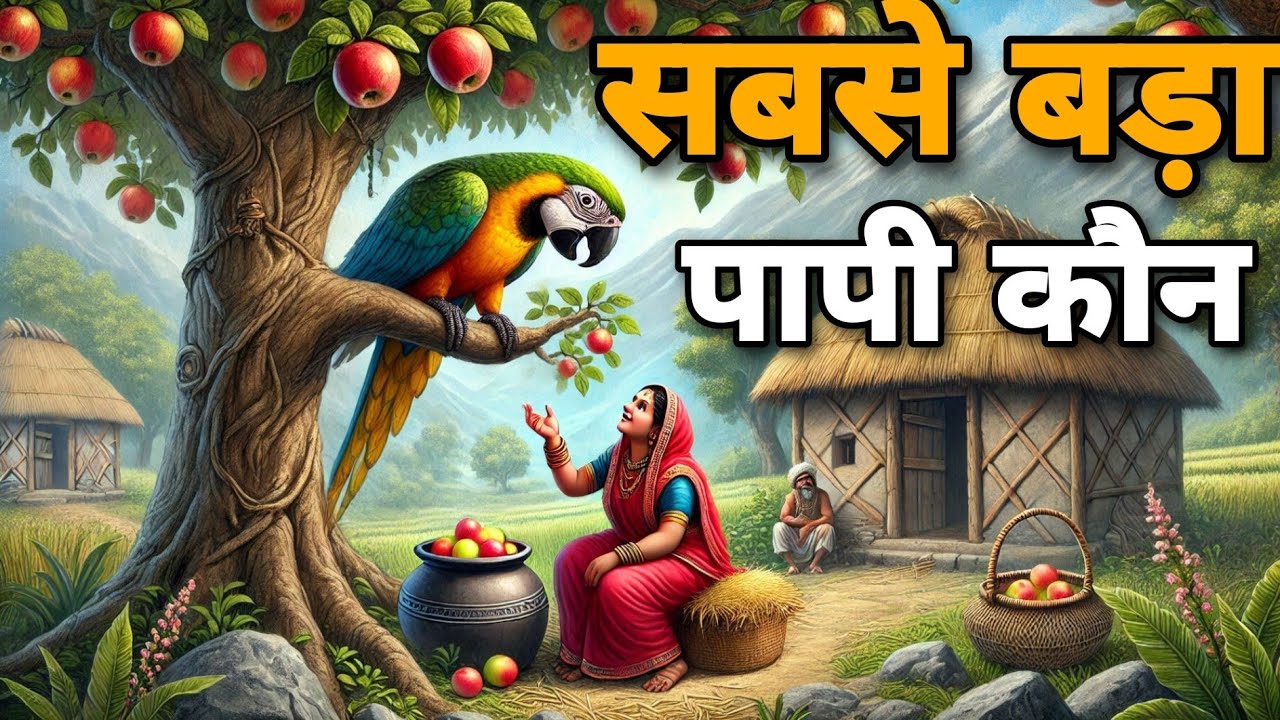 तोता ने मैना को बताया सबसे बड़ा पापी कौन है स्त्री या पुरुष | The Story ...