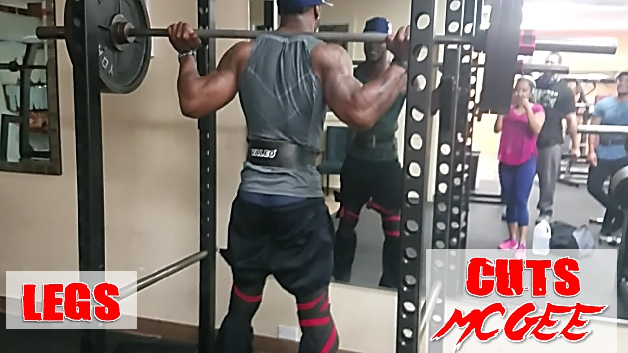 Leg Day with Cuts Mcgee - YouTube