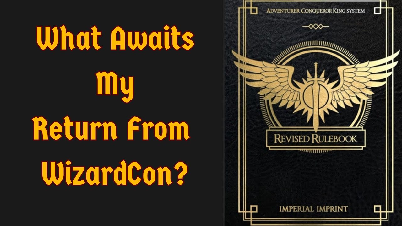 What Awaits My Return From Wizard Con? - YouTube