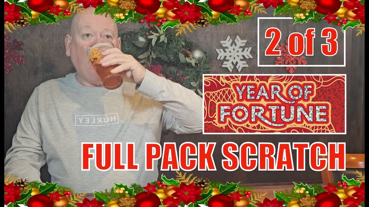 2 of 3 in this "Year of Fortune" FULL PACK SCRATCH for $5,000,000 - YouTube