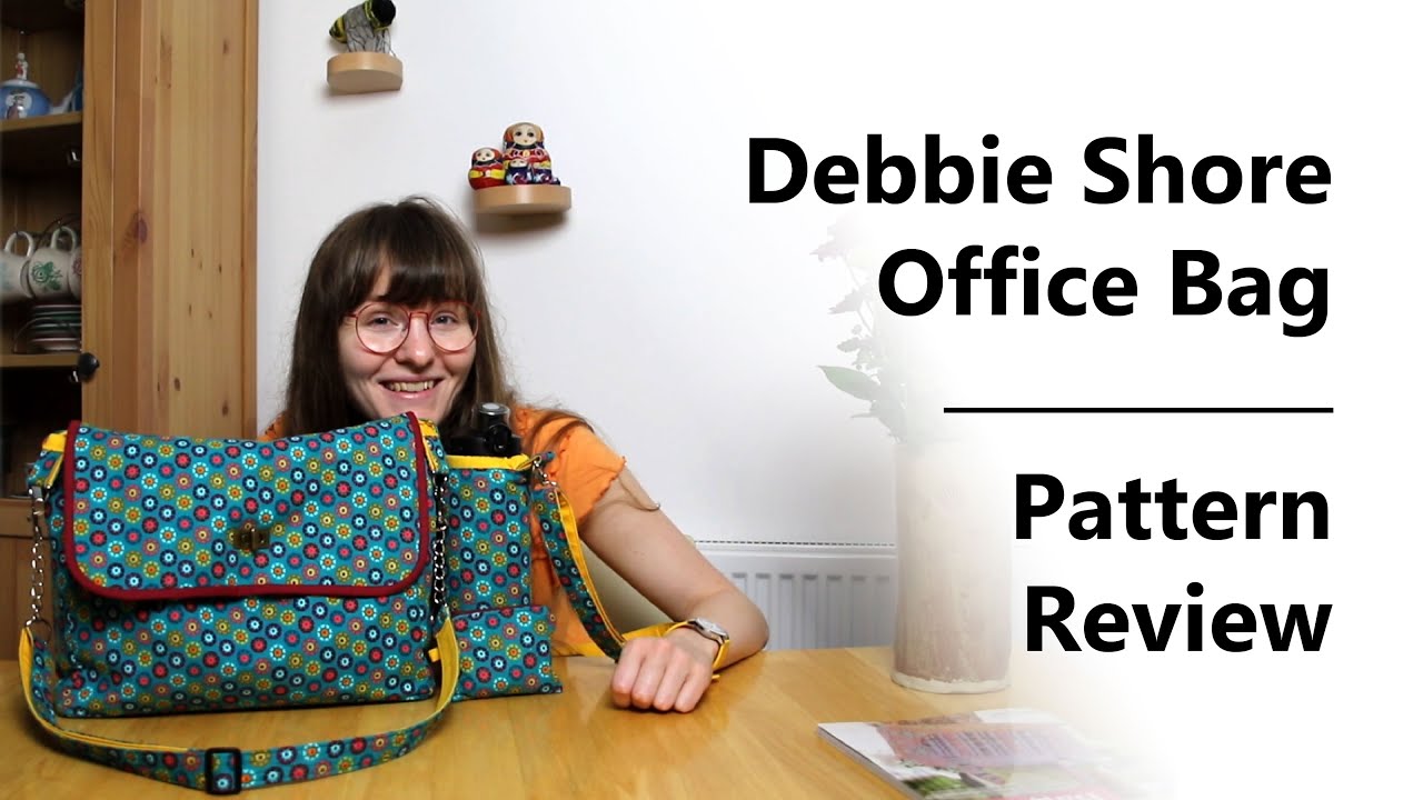 Pattern Review: Debbie Shore Office Bag - YouTube