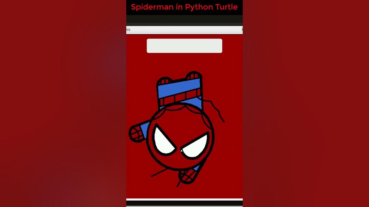 Create Spiderman In Python Program Ll Python L Python3 L