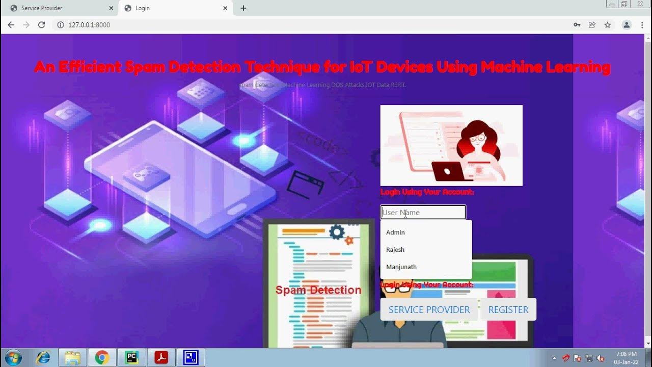 An Efficient Spam Detection Technique for IoT Devices using Machine Learning - YouTube