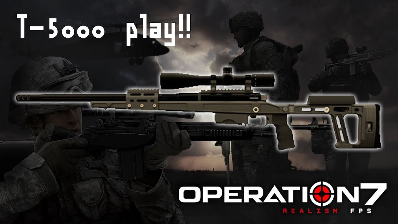 [Operation 7 / 오퍼레이션7] Sniper T-5K play video with South Korea - YouTube