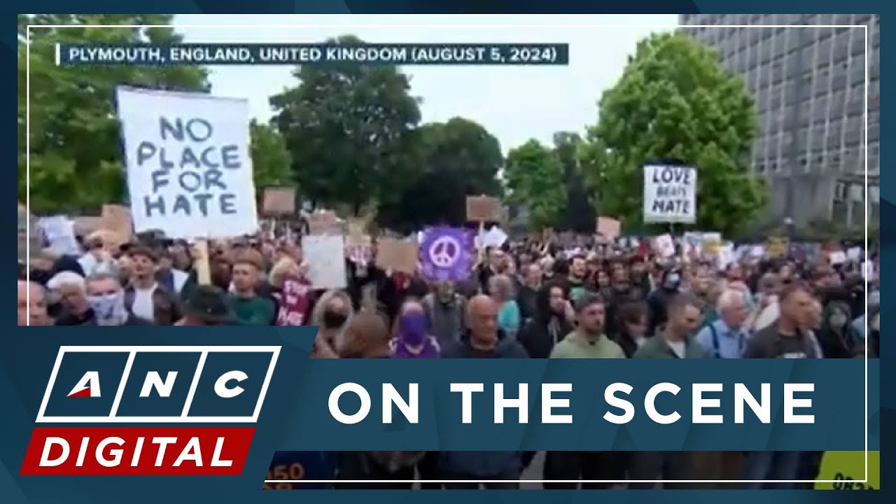 Anti-immigration protests continue to rock UK; Counter protesters also ...