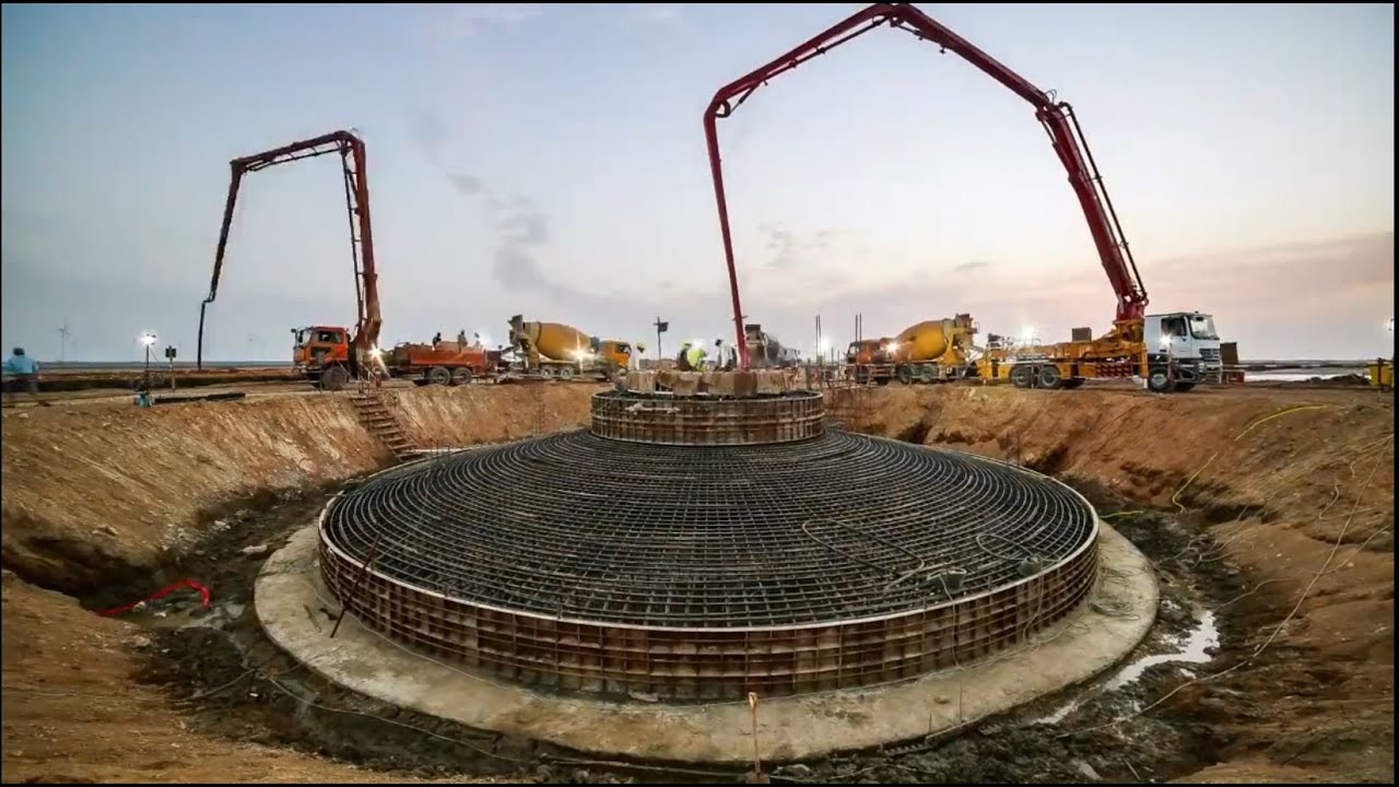 Wind Mill - Complete Construction and Erection - YouTube
