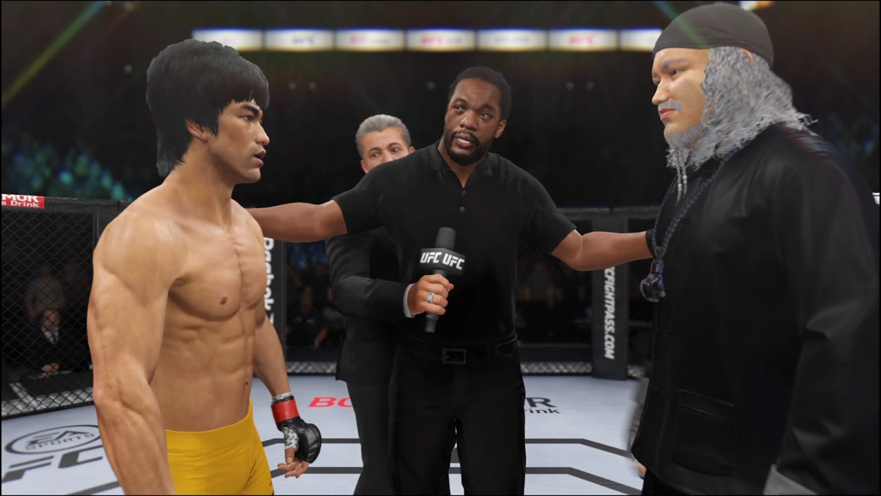Bruce Lee vs. Drunken Master - EA Sports UFC 4 - Crazy UFC 👊🤪 - YouTube
