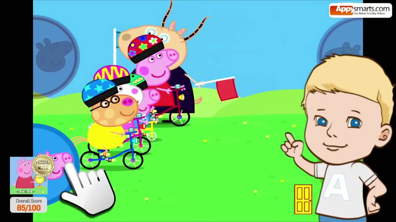 Peppa Pig's Sports Day by P2 Games video review and gameplay YouTube ...