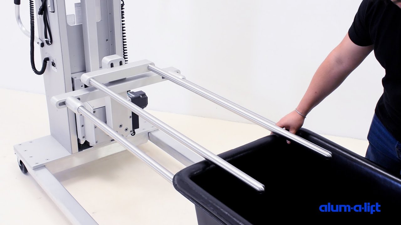 Heavy-Duty Quad Prong Lift with Powered Rotation | Project 36251 - YouTube