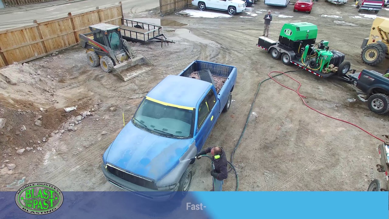 Eco- Friendly Mobile Dustless Blasting. Save you time and Money - YouTube