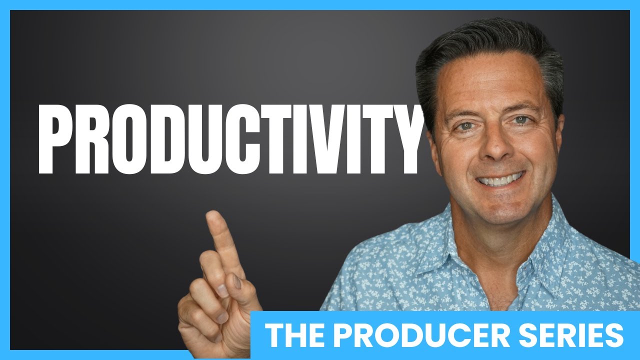 Producer Productivity | Getting Stuff Done in Insurance Sales - YouTube