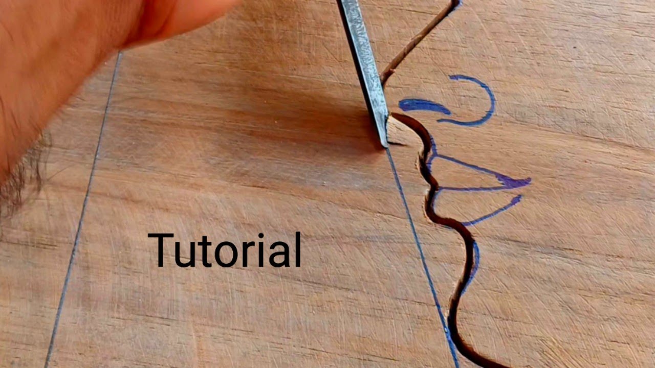 Easy wood carving Nose and Lip - YouTube