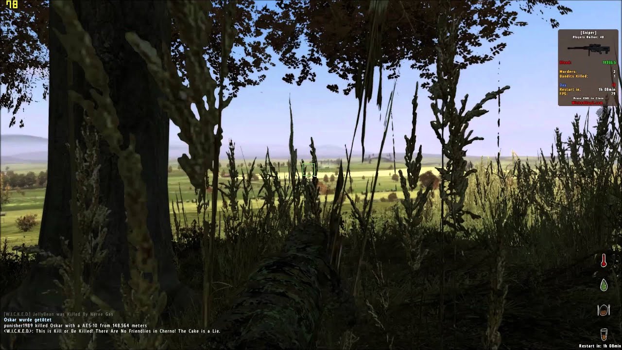 DayZ Overwatch - 1000m AS50 sniping - YouTube