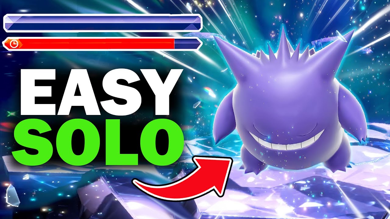 The FASTEST Pokemon BUILD to SOLO 5 Star GENGAR Tera Raid in Scarlet ...