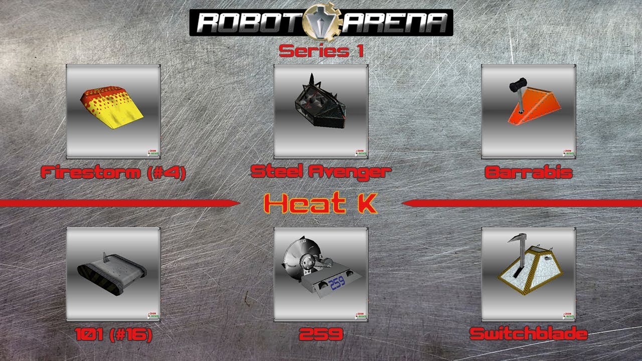 RA2 Robot Wars: Series 1 - Heat K - YouTube