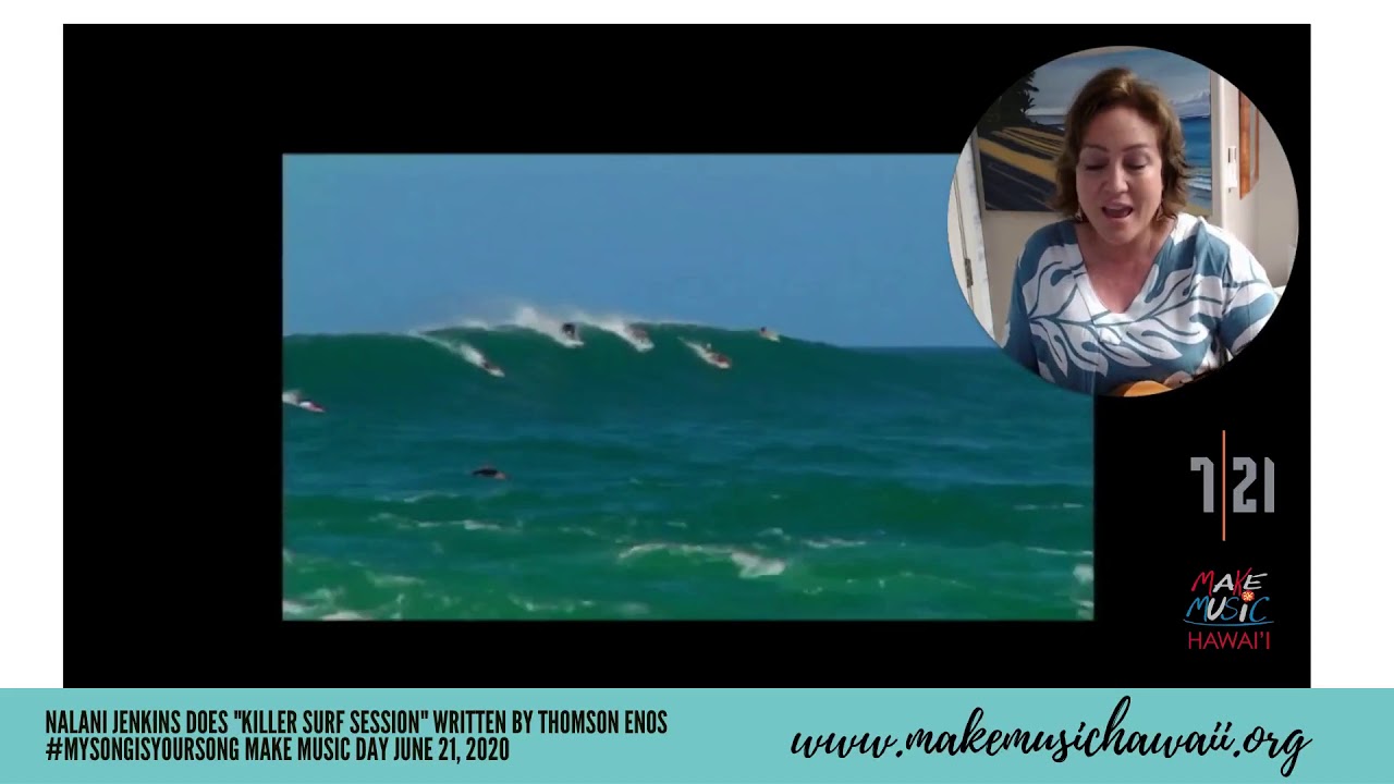 Nalani Jenkins Performs Killer Surf Session Written by Thomson Enos ...