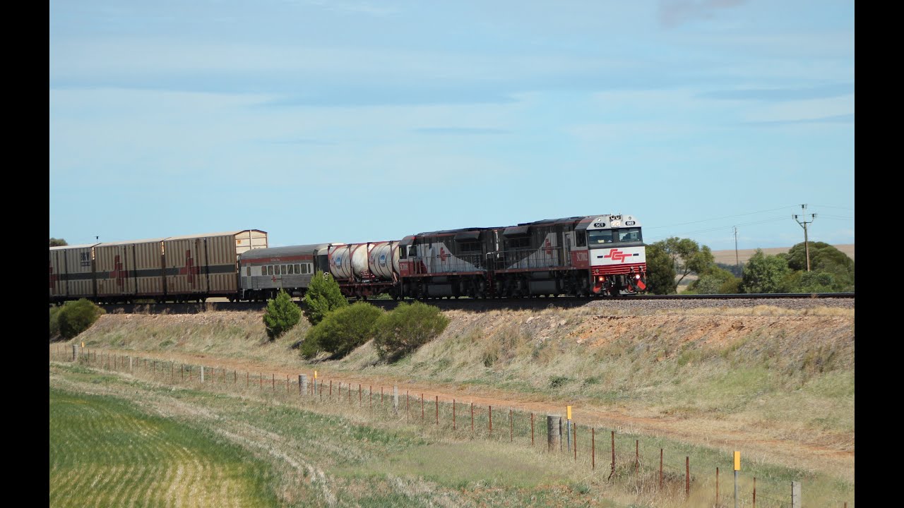 Long SCT freight train from Melbourne to Perth - Australian Trains ...