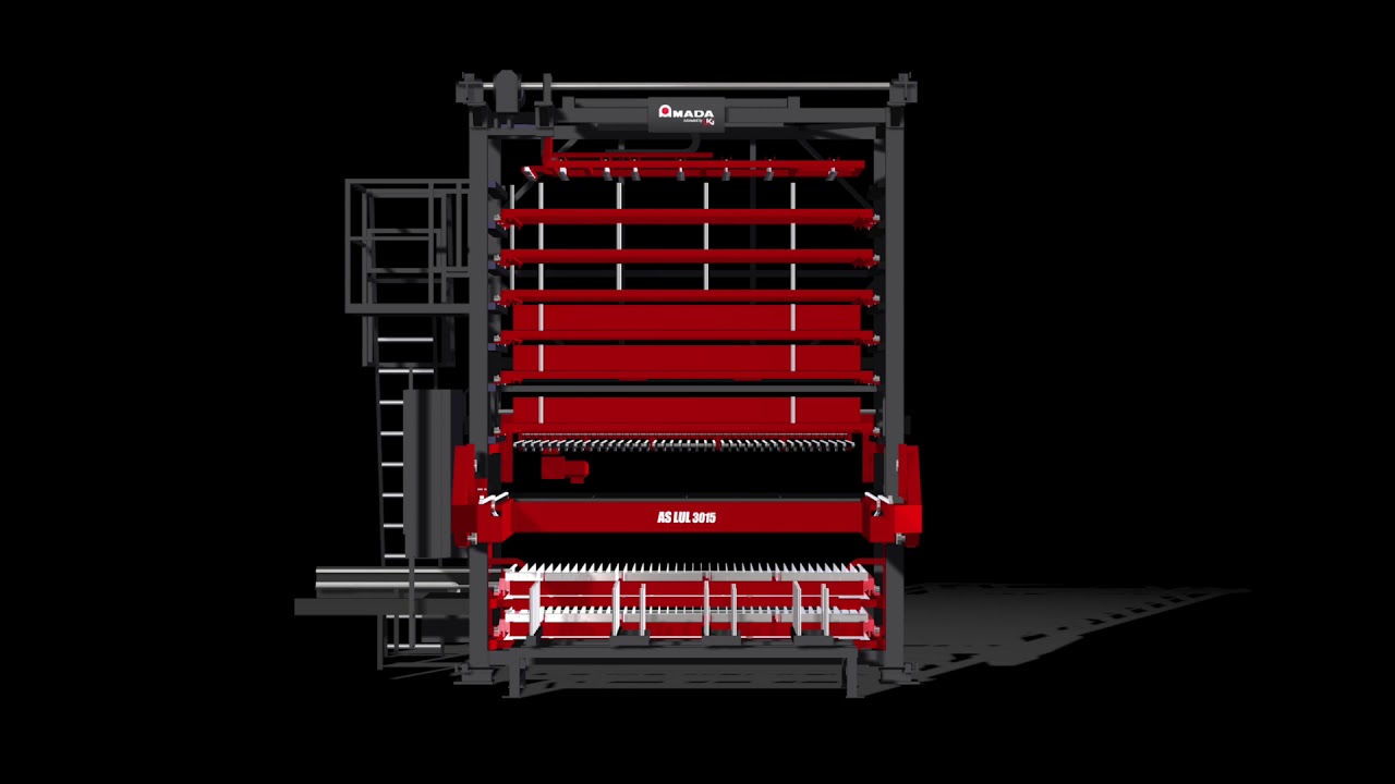 AMADA TWIN TOWER - AS LUL 3015 - YouTube