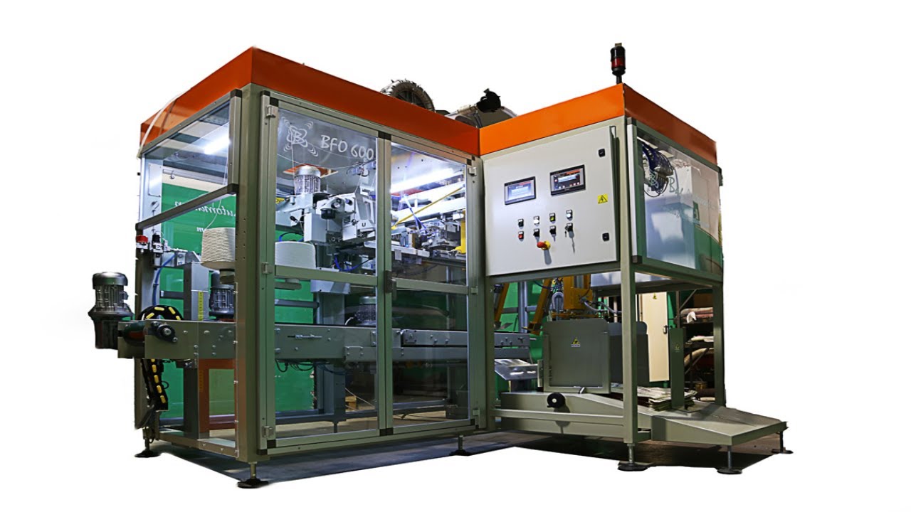 BFO400-600 Fully Auto Bagging Machine - YouTube