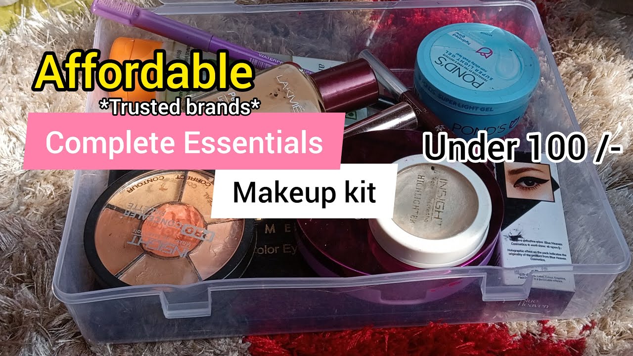 MAKEUP KIT FOR BEGINNERS 💄 - YouTube