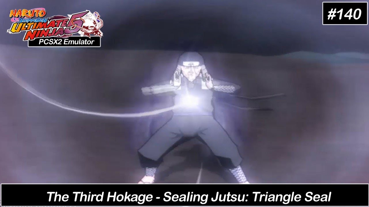 The Third Hokage - Sealing Jutsu: Triangle Seal - YouTube