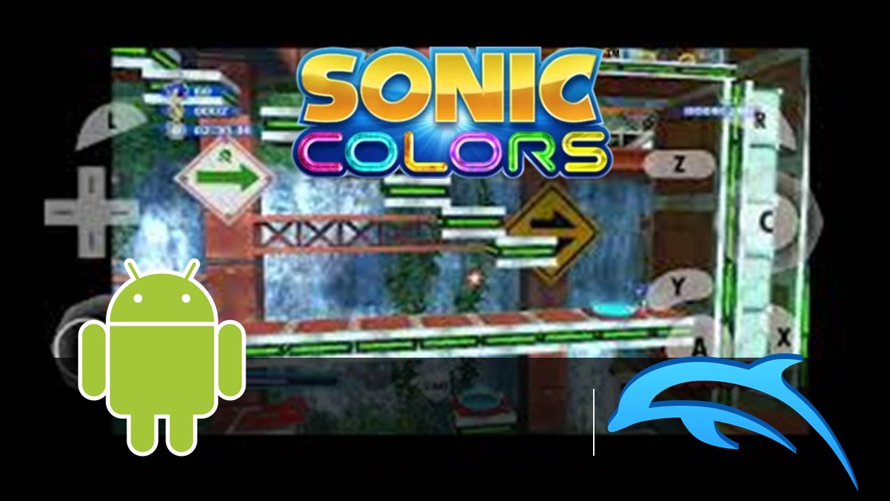 Sonic colors android! (Planet Wisp act 1-2) Dolphin emulator - YouTube