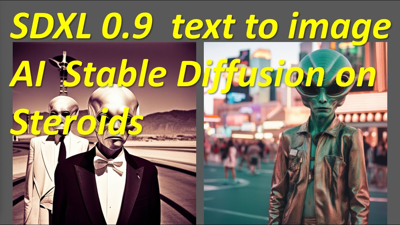 SDXL 0.9 Text to Image AI Stable Diffusion on Steroids - YouTube