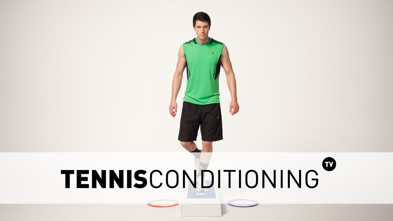 Low-Level Abductor Box Jump Rebounds -- Single Leg Landing - YouTube