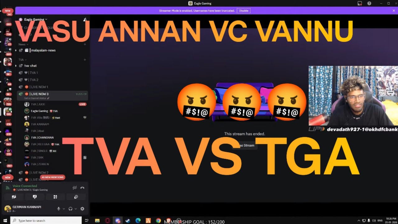 Vasu annan vcil vannu 🤬🤬@eaglegamingop @germankannapi5909 - YouTube