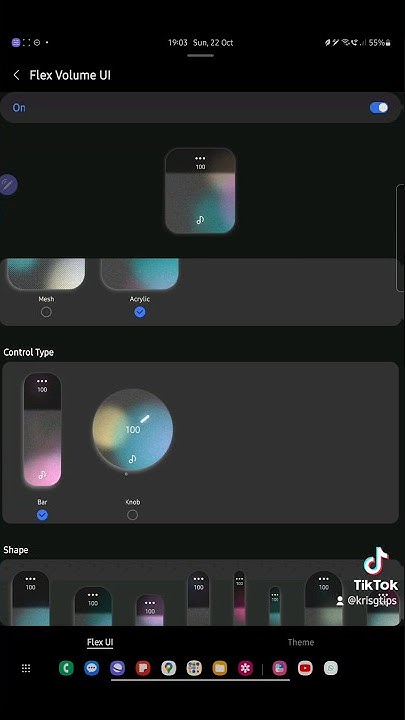 How to change your volume control UI on your #Samsung Galaxy device 🪄 ...