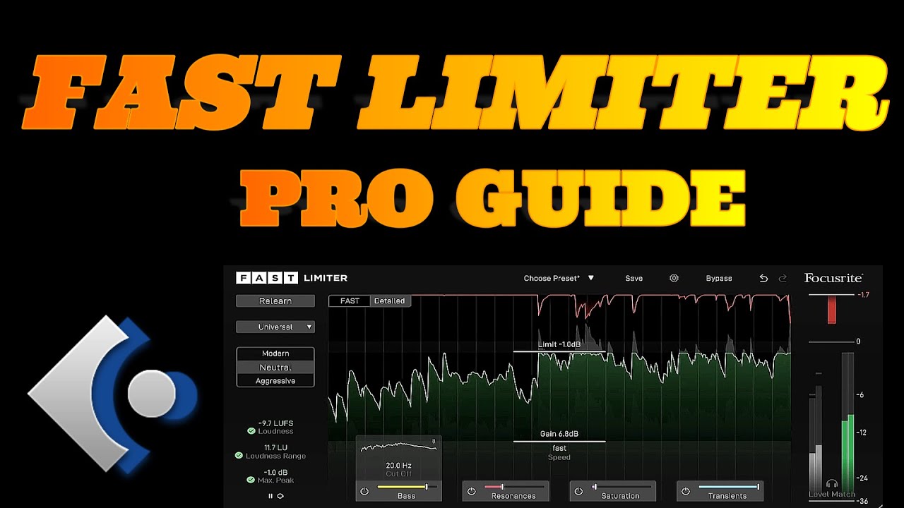 Focusrite Fast Bundle (A I).....Fast Limiter.....Pro Guide ...