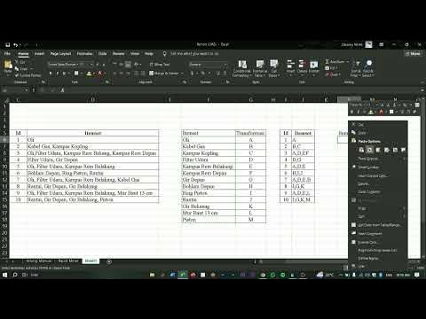 Implementasi Algoritma Apriori ( Excel dan Rapid Miner) - YouTube