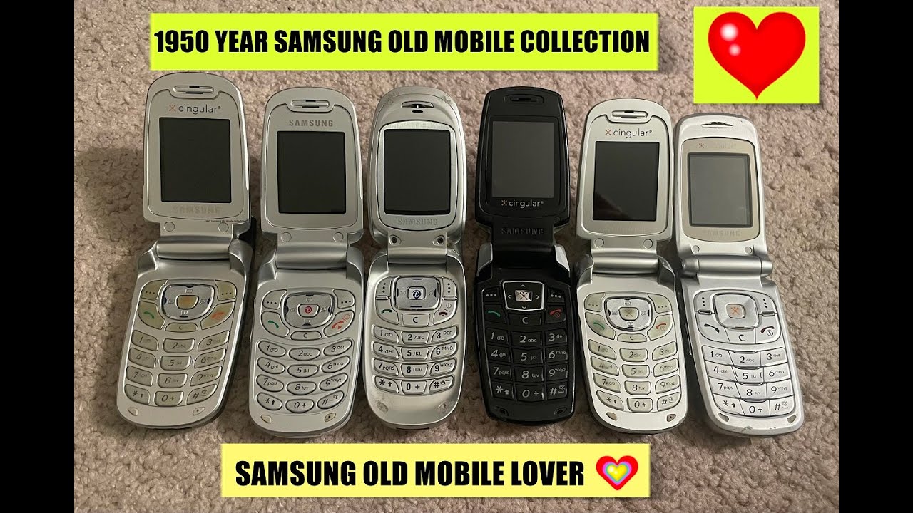 Samsung 1950 Years Old Model Mobile Phones Collection ll Old Phone ...