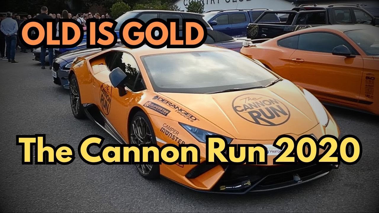 The Cannon Run 2020 Old is Gold #SupeLuxeCars - YouTube