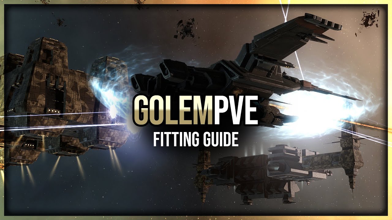 Eve Online - Solo PVE Golem Marauder Fit & Clone Guide - YouTube